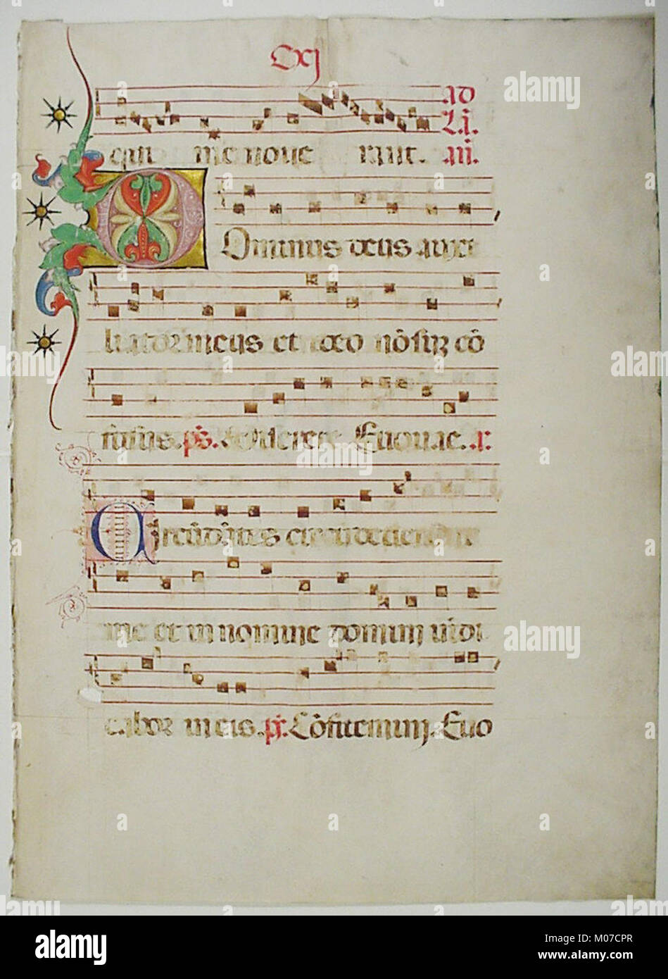 Ornate medieval manuscript features hi-res stock photography and images ...