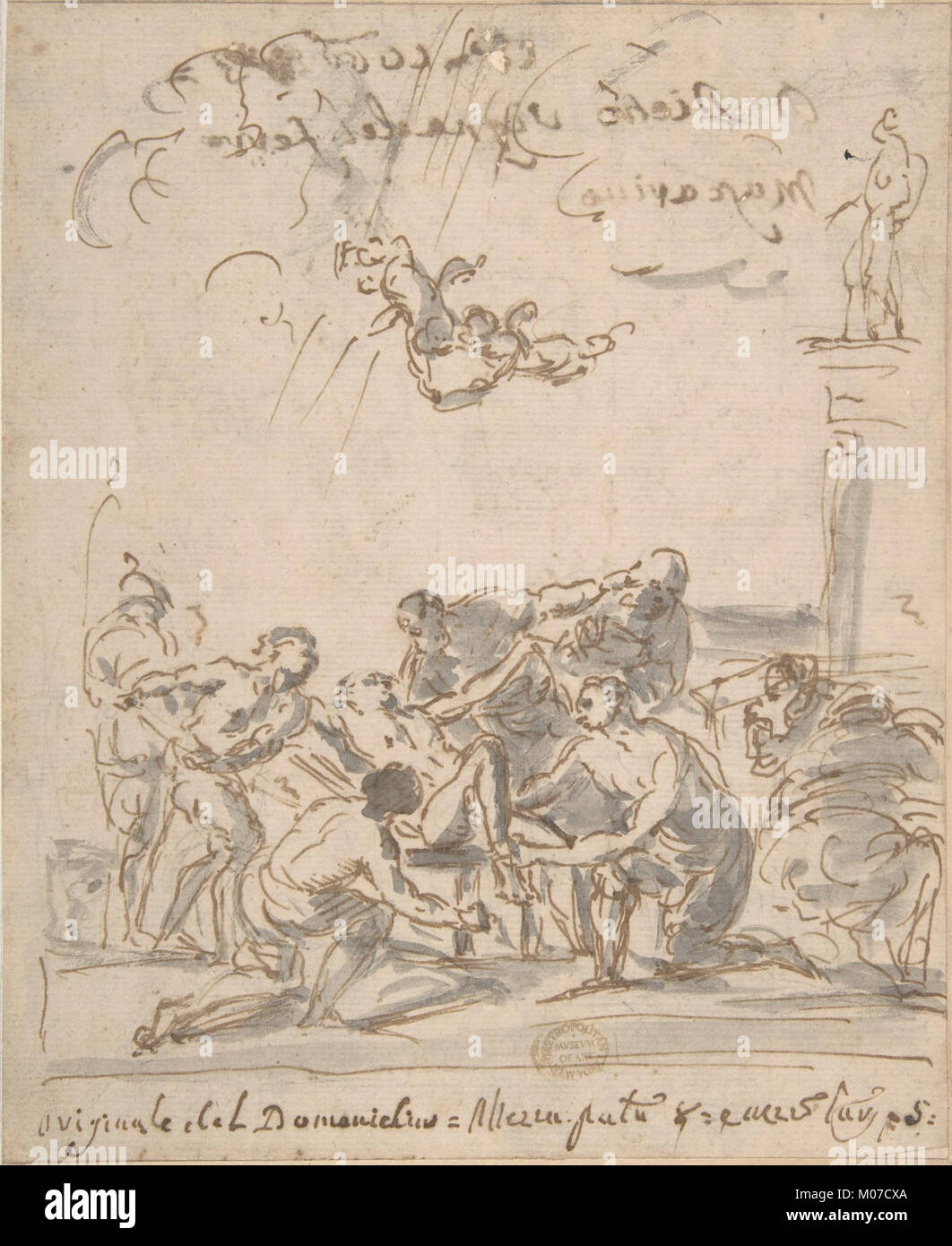 The 'Martyrdom of Saint Lawrence' is a painting that portrays the ...