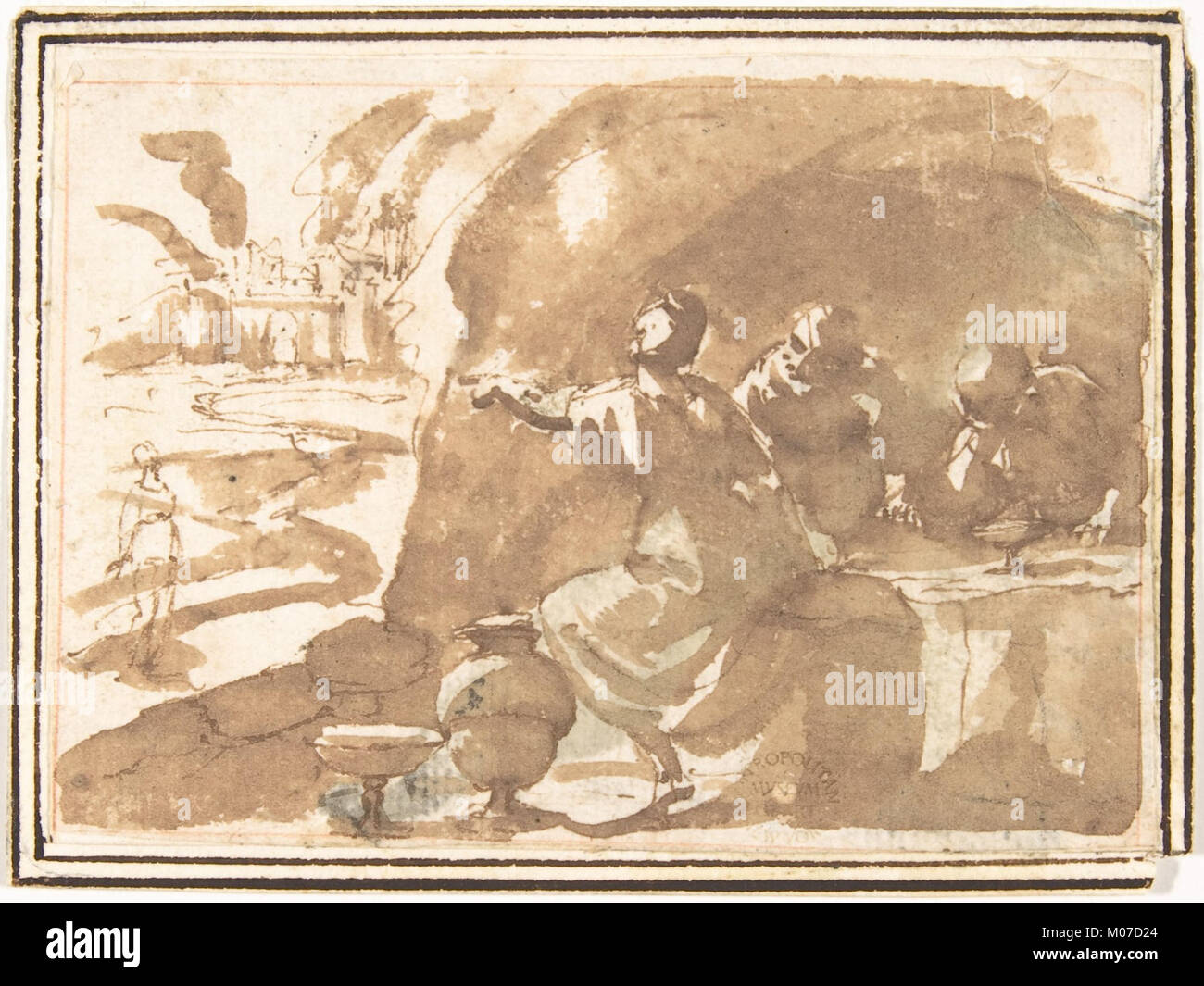 'Lot and His Daughters', an artwork housed in the Metropolitan Museum ...