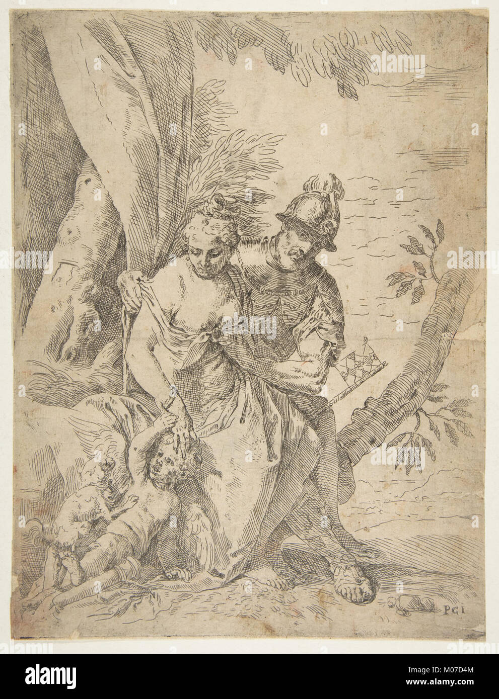 Mars and cupid allegory hi-res stock photography and images - Alamy