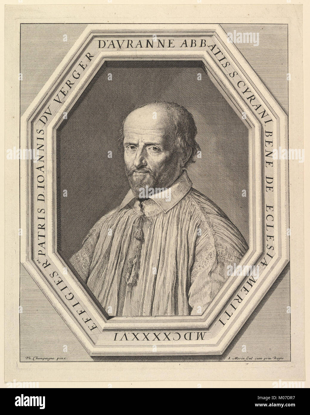 Jean Duvergier de Hauranne, abbot of Saint-Cyran, was a 17th-century ...