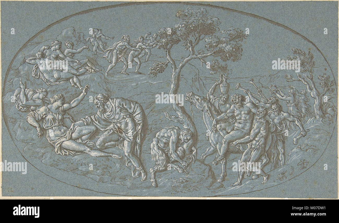 Nymphs And Satyrs MET DP802338 Stock Photo - Alamy