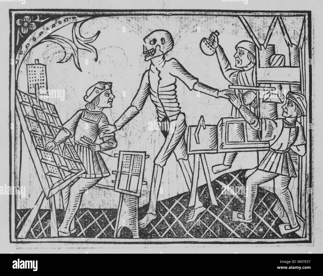 'La Grande Danse Macabre' depicts the medieval allegory of Death's ...
