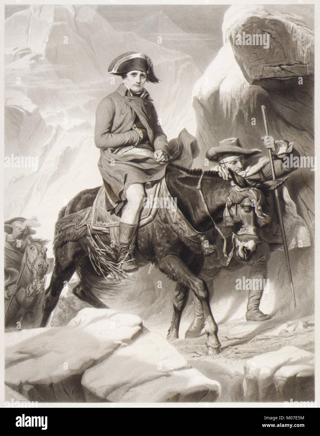 Napoleon Crossing The Alps High Resolution Stock Photography and Images ...