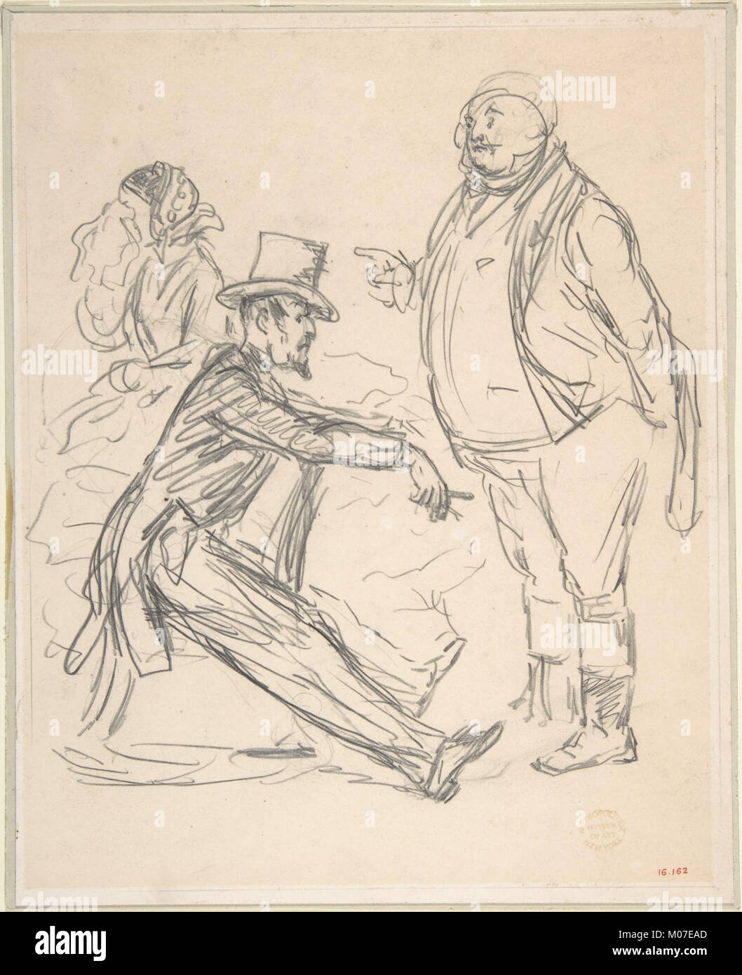 ‘John Bull and Uncle Sam’ is a historical illustration representing ...