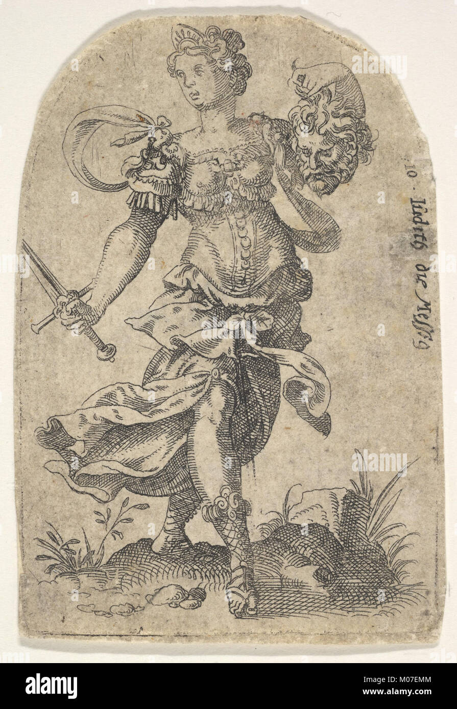 This depiction of Judith, one of the celebrated women of the Old ...