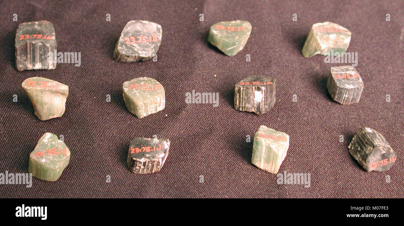 These mosaic tesserae are small, individual pieces used to create ...