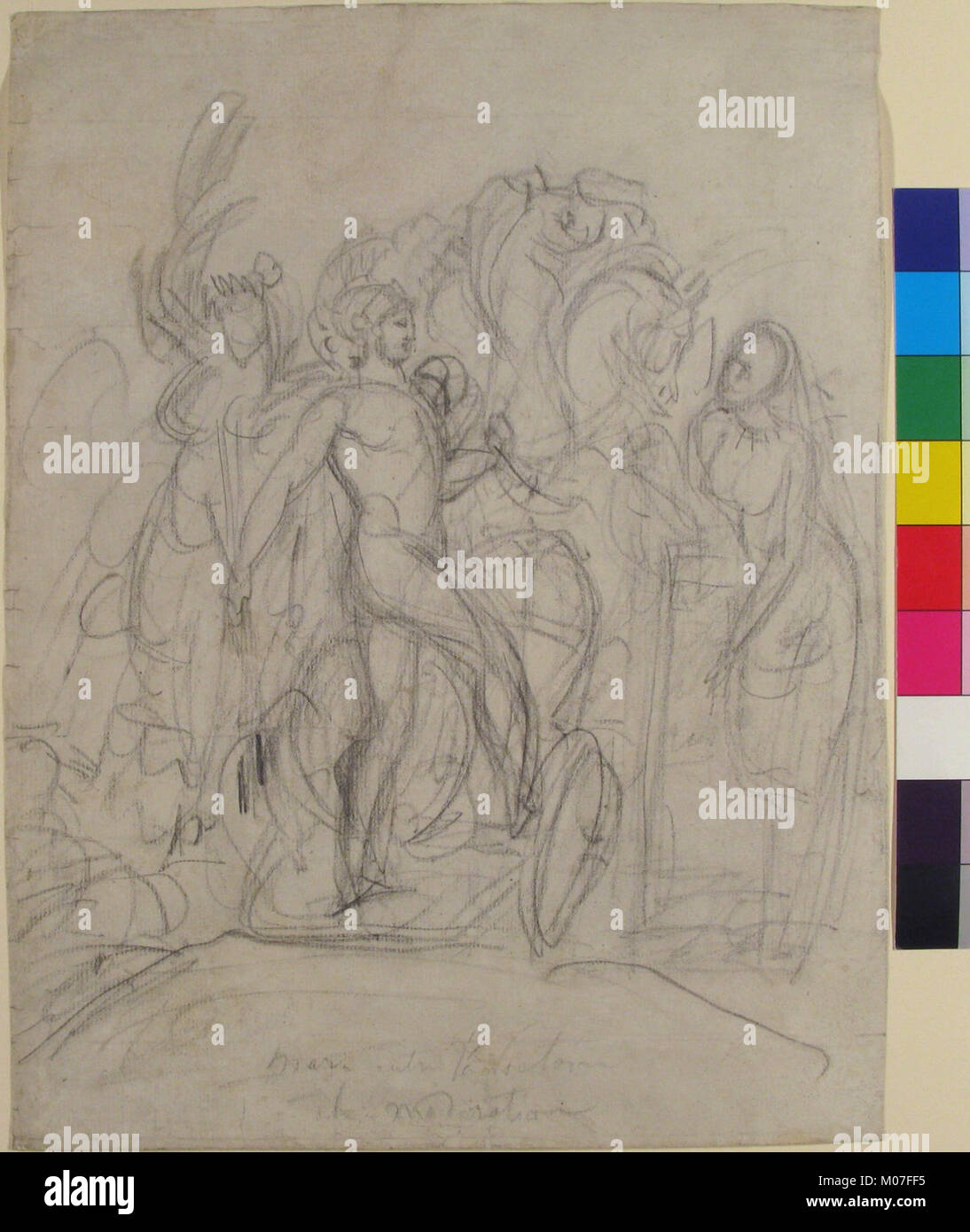 Sculpture depicts roman god hi-res stock photography and images - Alamy