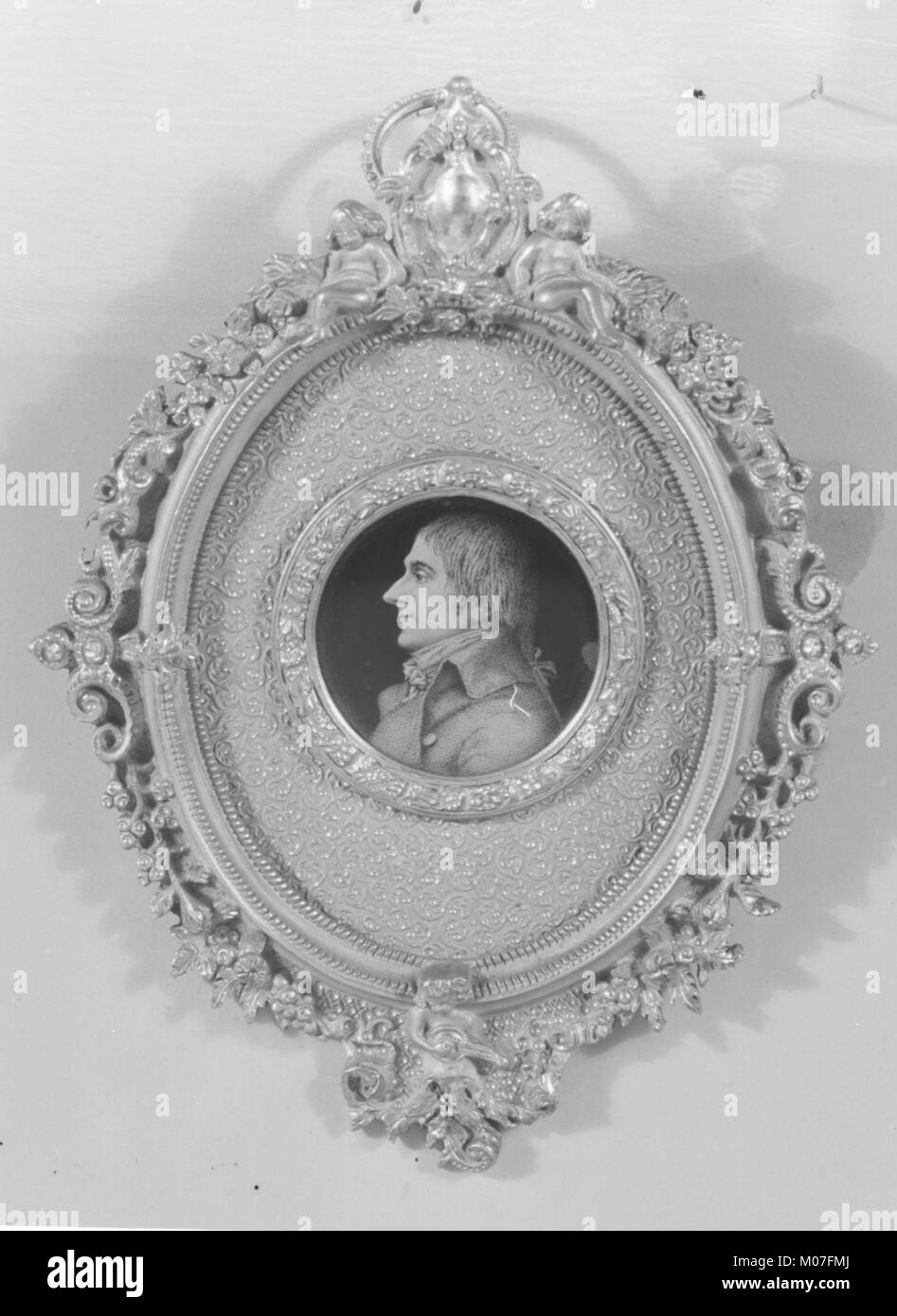 This medallion is a decorative artifact, likely used as jewelry or a ...