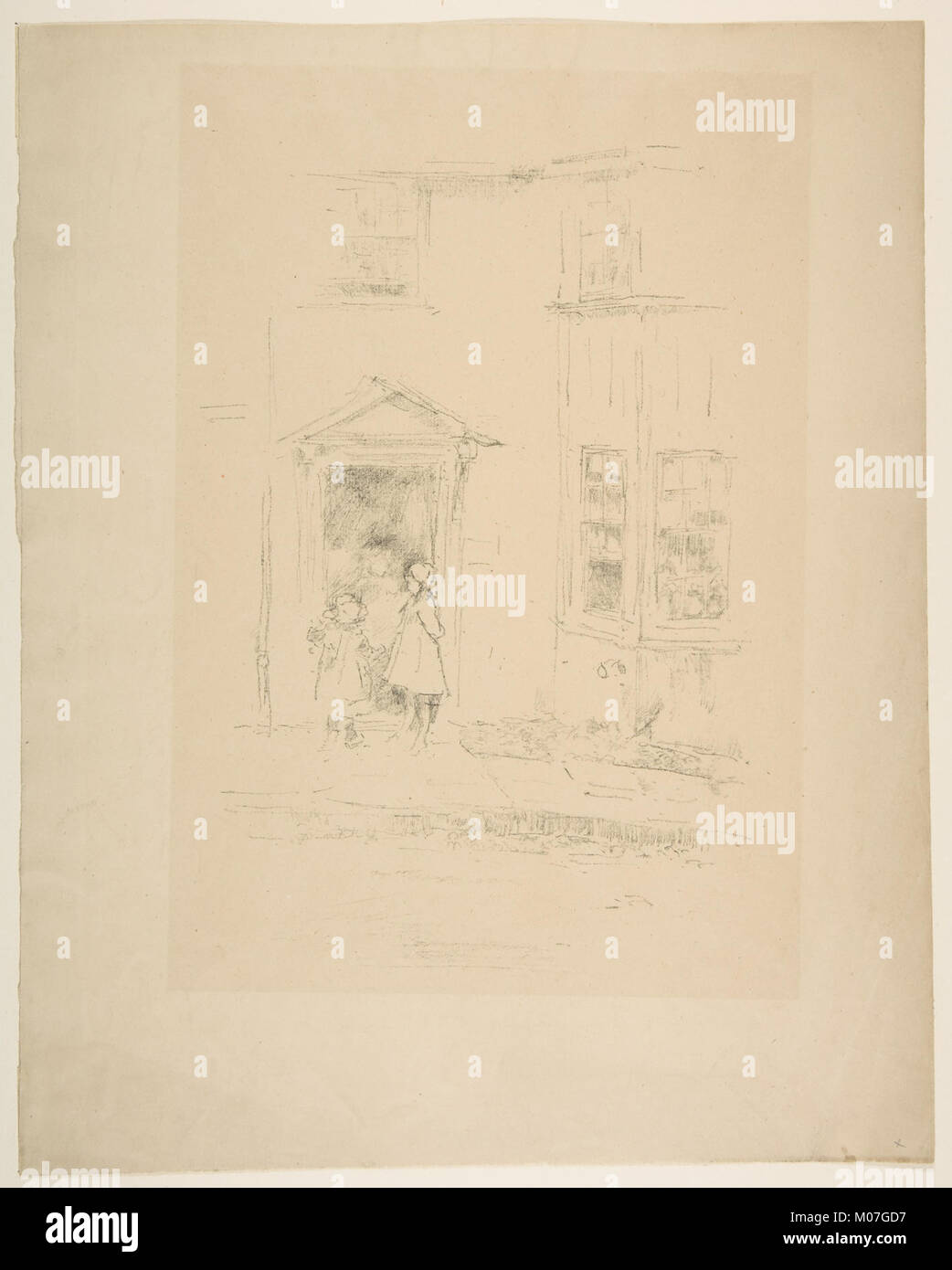 Little Doorway, Lyme Regis MET DP814046 Stock Photo - Alamy