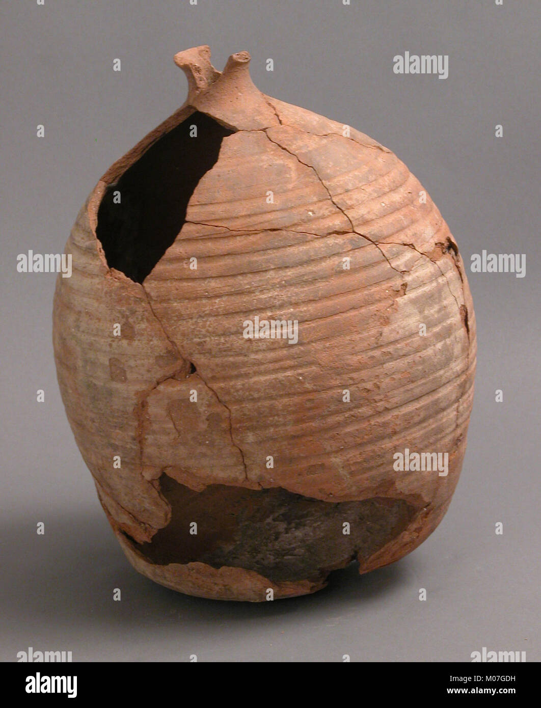 This jar, part of the MET collection, represents an ancient container ...