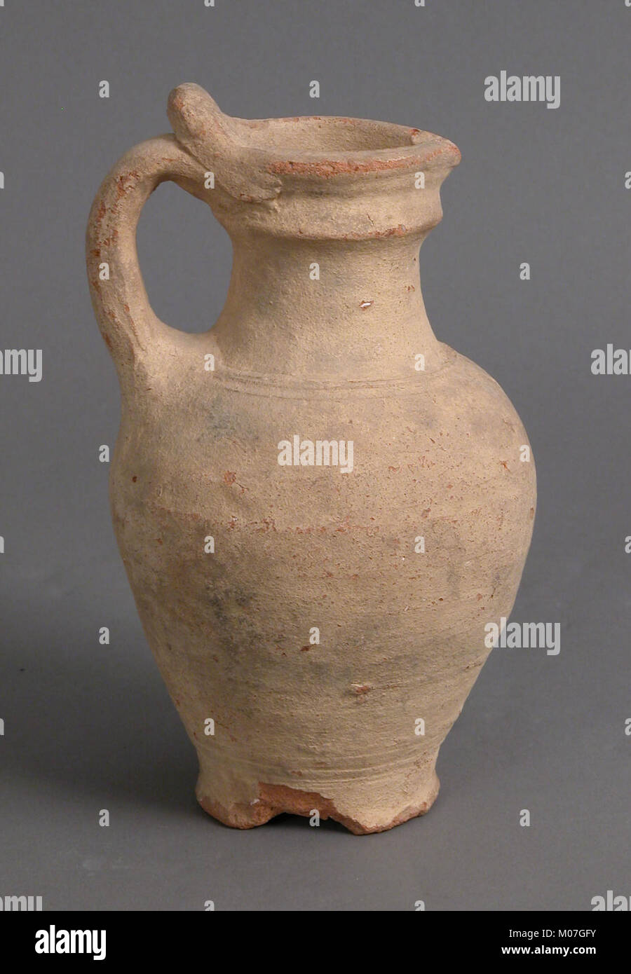 This jug represents the craftsmanship and material use typical of the ...