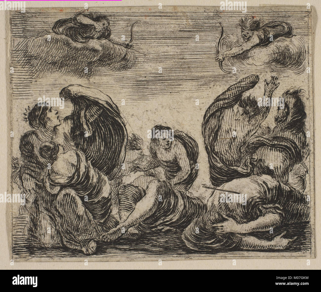 'Niobe' from the 'Game of Mythology' series (Jeu de la Mythologie) is a ...