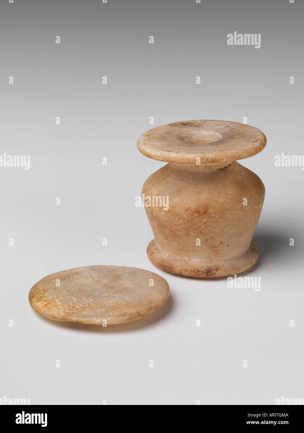 This kohl jar is a small container used in ancient times to store ...