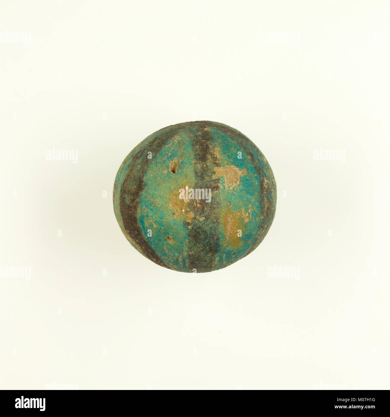 This large ball bead is a striking example of ancient beadwork ...