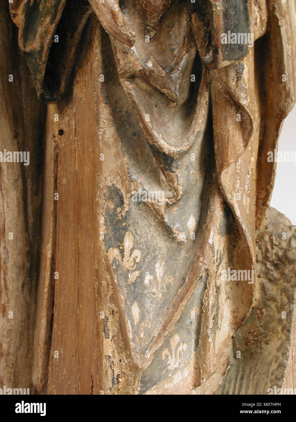 This artwork features King Clothar II and an attendant, illustrating ...