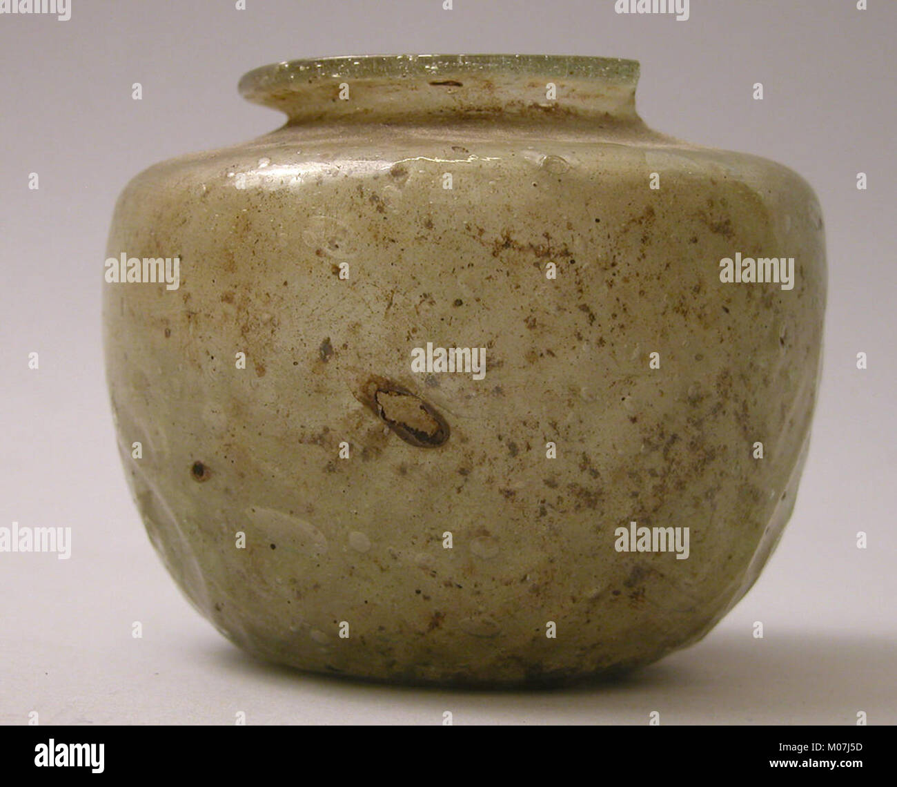 This jar is an example of utilitarian ceramic ware, crafted for storage ...