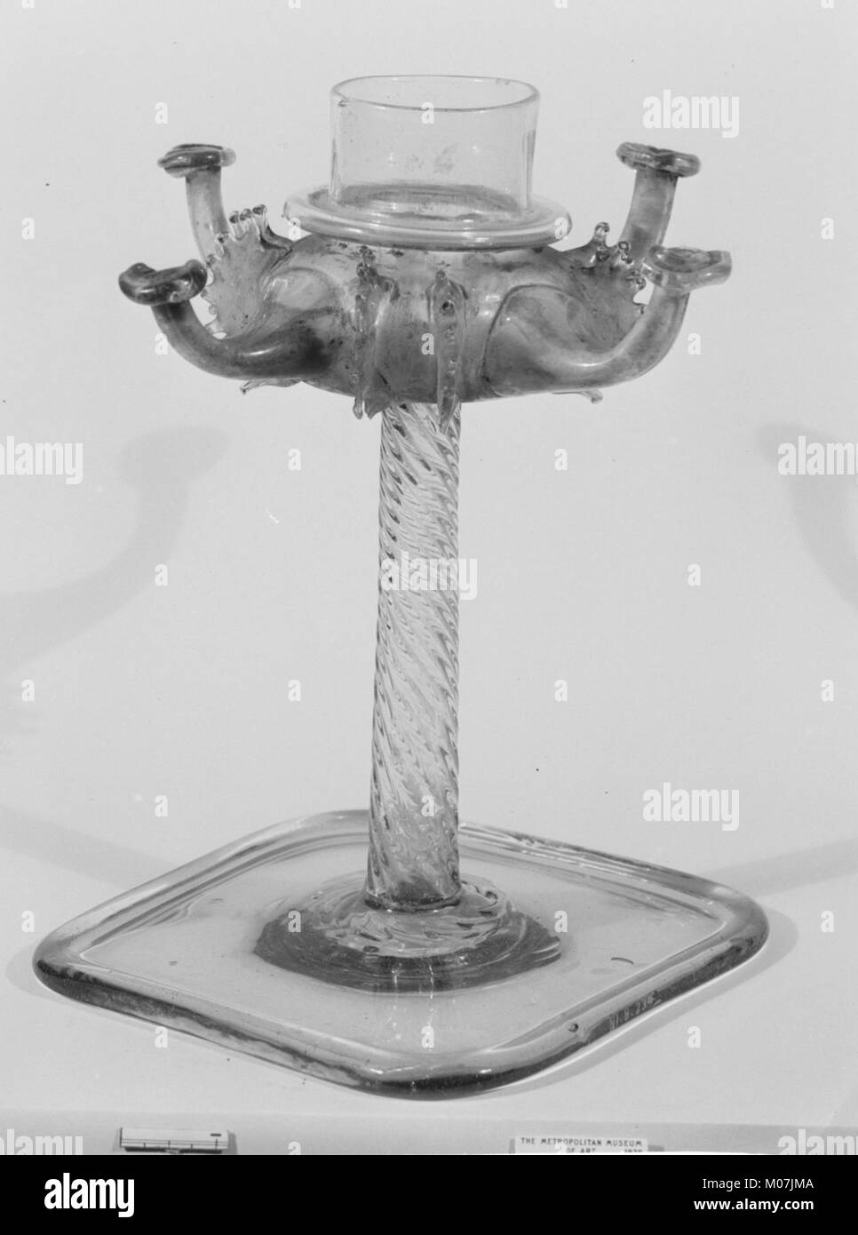 This lamp combines functional lighting with decorative design ...