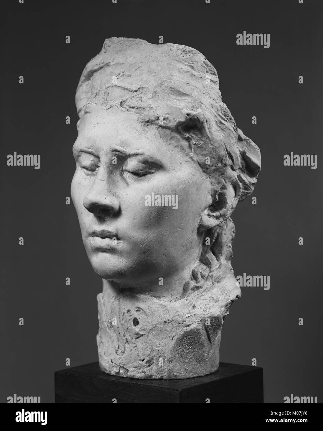 A historical mask by Rose Beuret representing early personal expression ...