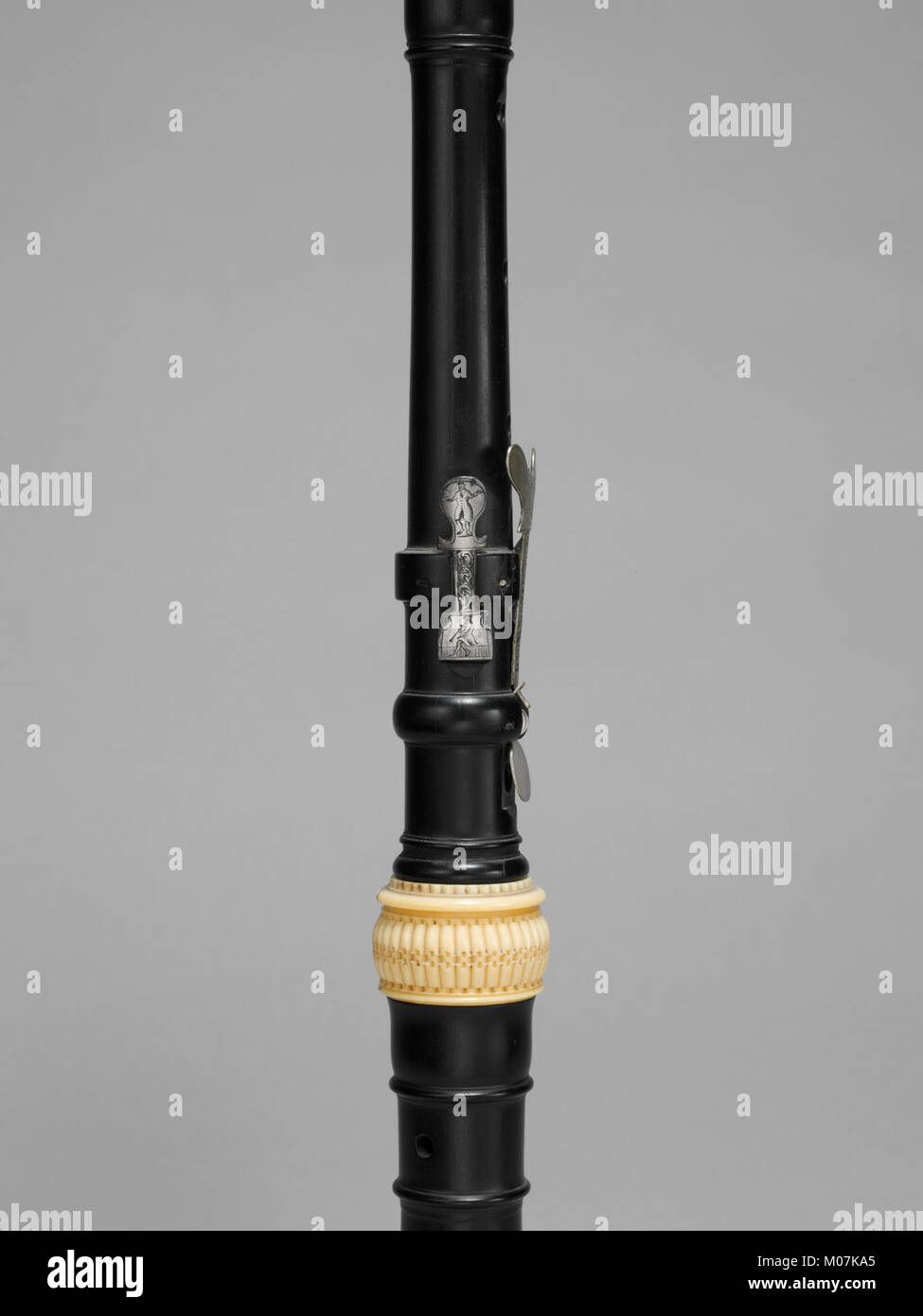 An oboe in the key of C, a woodwind instrument known for its distinct ...