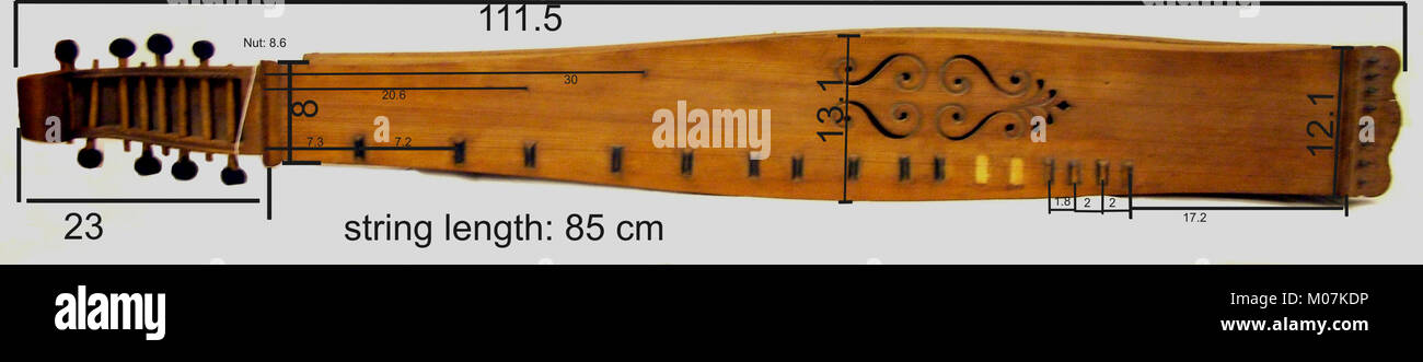 Langeleik hi-res stock photography and images - Alamy