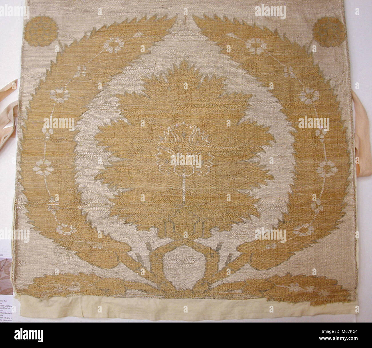 A kaftan, a traditional garment, highlighting the textile craftsmanship ...