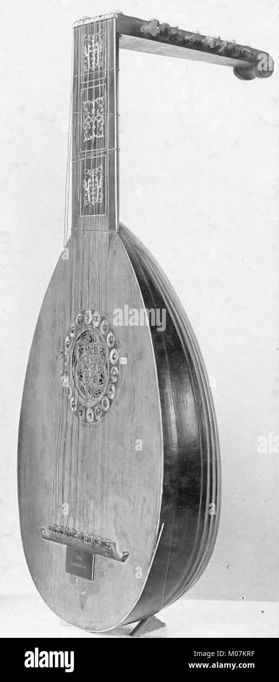 This lute, an instrument with a long history, represents the musical ...