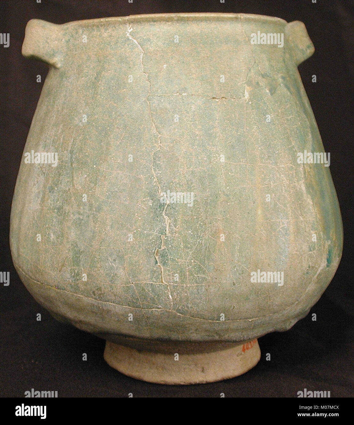 This jar is an example of ancient ceramic craftsmanship, with a design ...