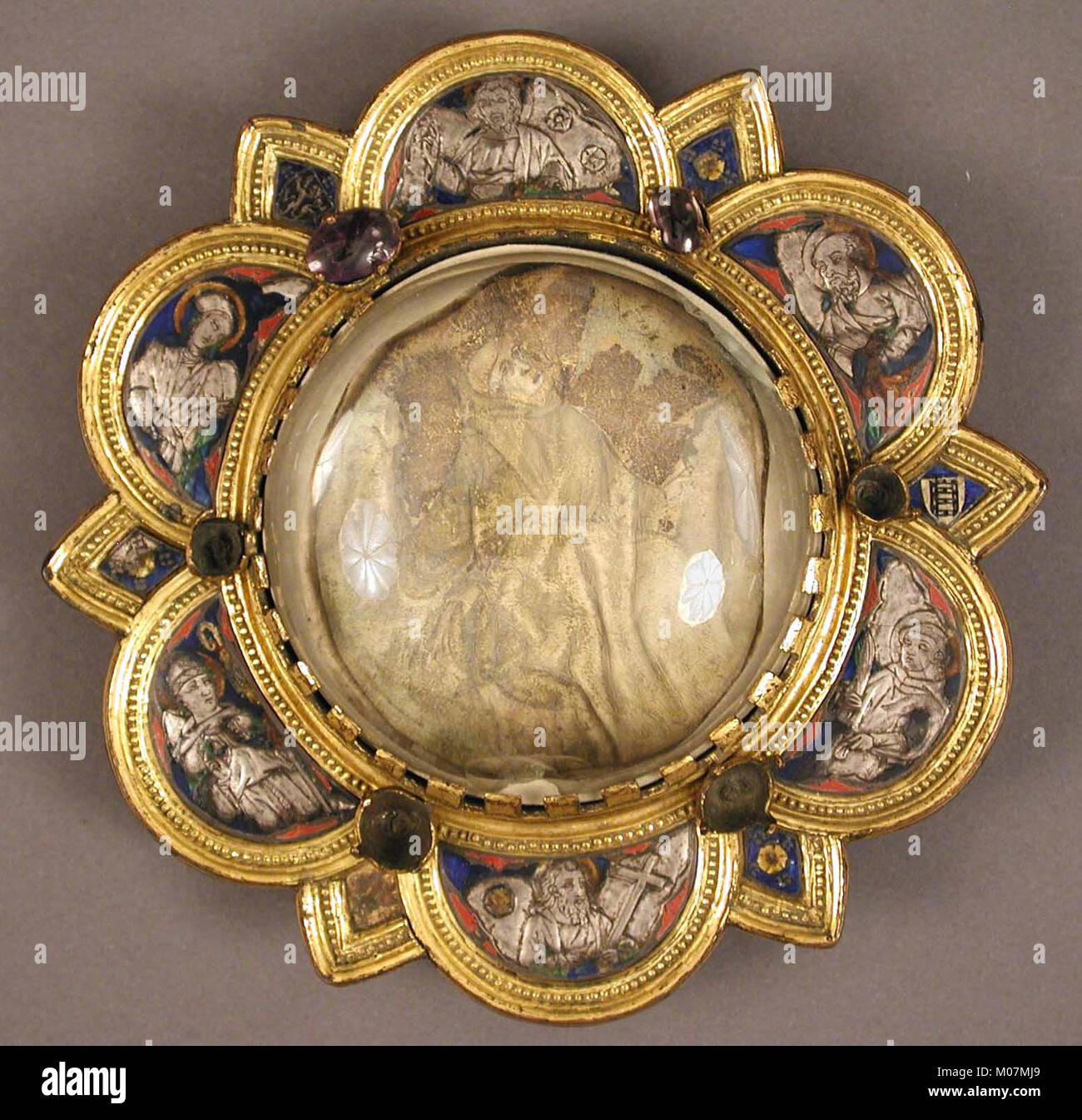 This piece depicts Saint Francis receiving the stigmata, capturing a ...