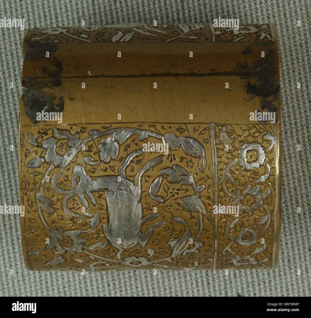 An inkwell featuring floral and animal imagery, part of the MET ...