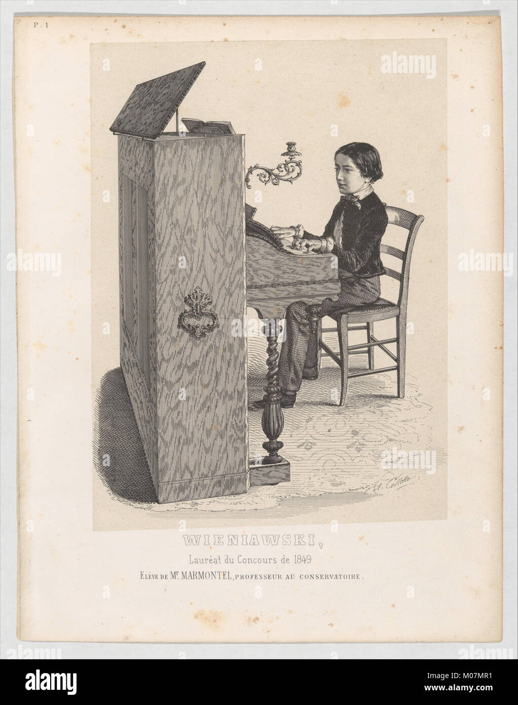 These lithographic plates represent detailed works of printmaking ...