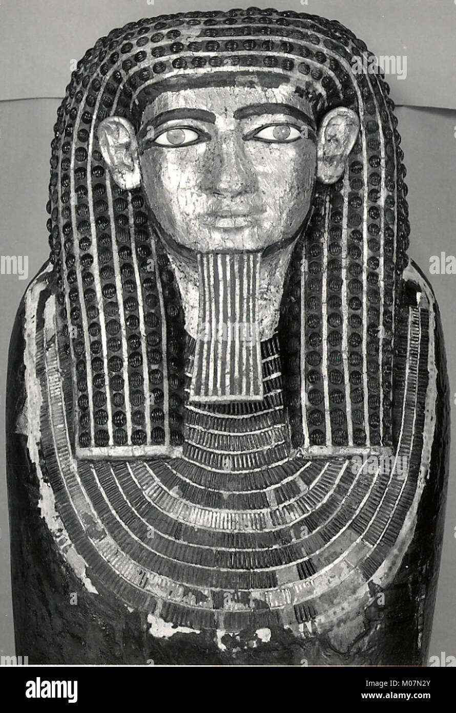 This inner anthropoid coffin belongs to Hapiankhtifi, an ancient ...