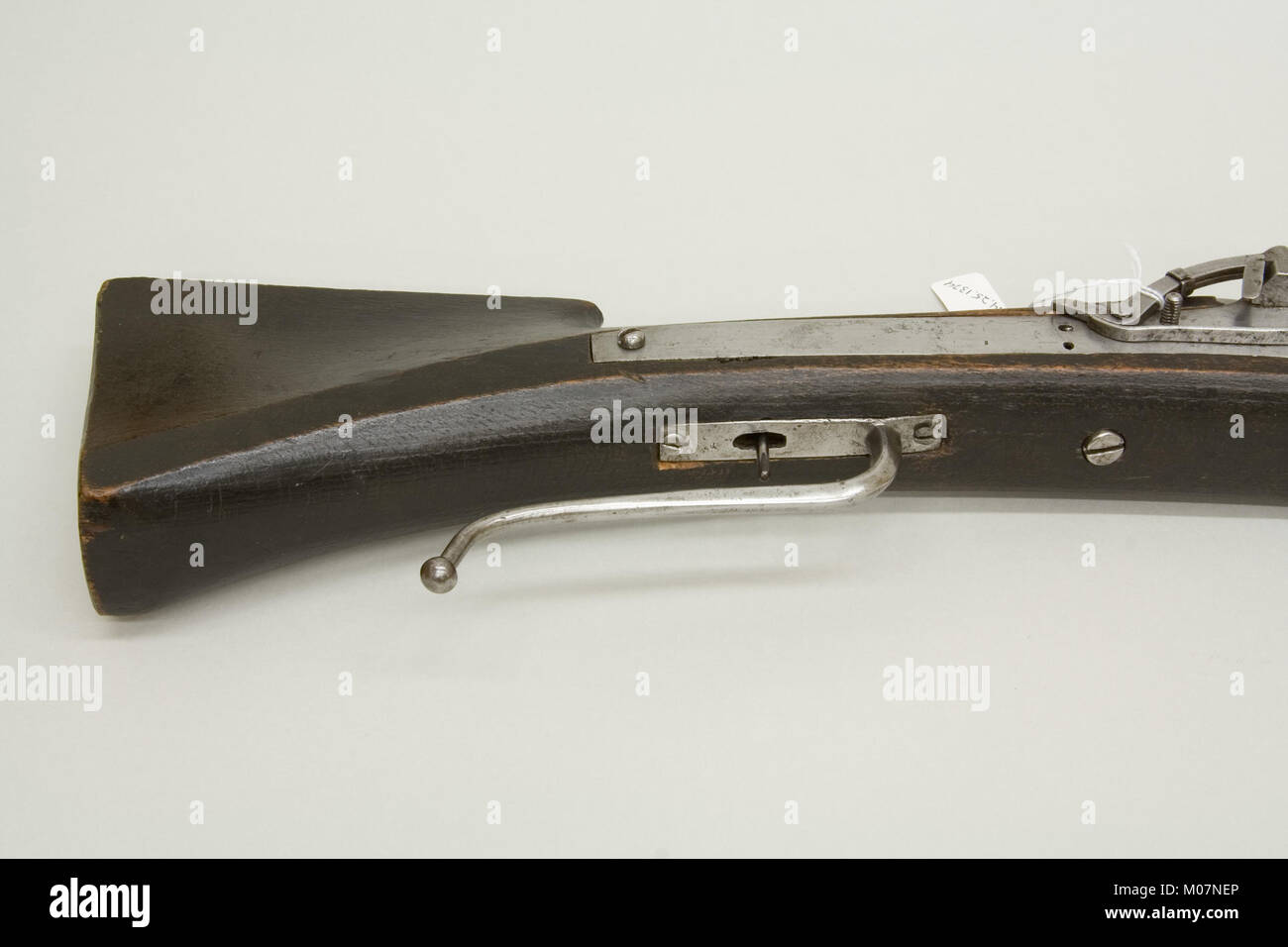 This matchlock gun, part of the MET collection, represents a historical ...