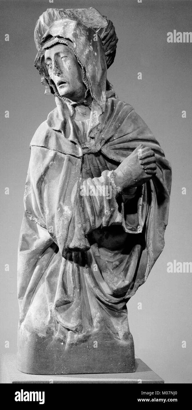 Grief mourning portrait woman Black and White Stock Photos & Images - Alamy