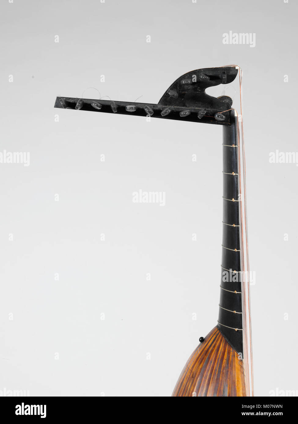 This lute, a stringed instrument, reflects the musical culture of its ...
