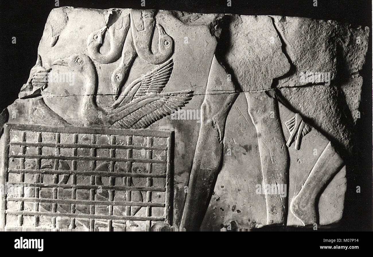 This relief shows Mentuemhat, an ancient Egyptian official ...