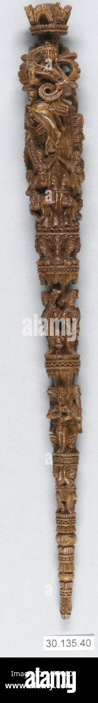 This needle sheath is a protective cover for needles, crafted from ...