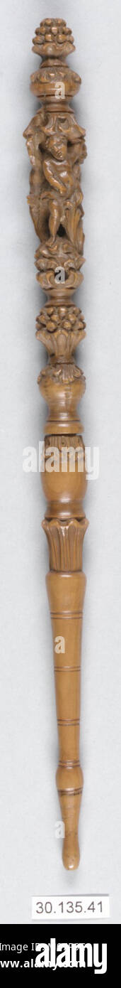 This needle sheath is an example of functional art, offering protection ...