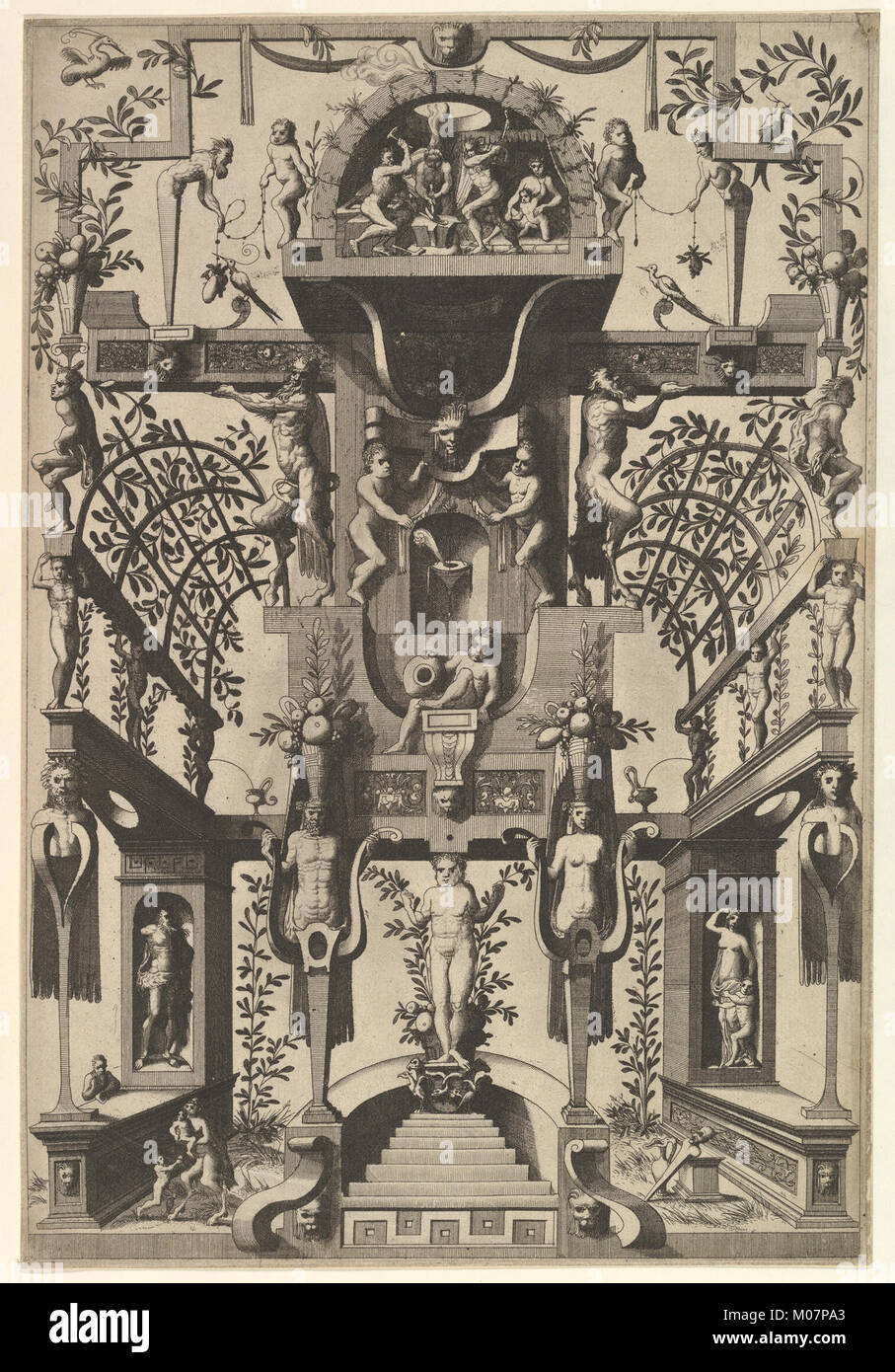 This modern grotesque decoration is a unique decorative art piece ...