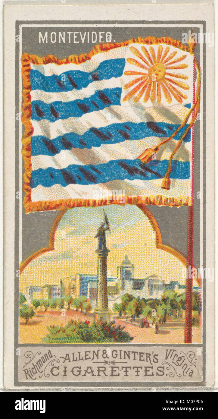 Montevideo from city flags hi-res stock photography and images - Alamy
