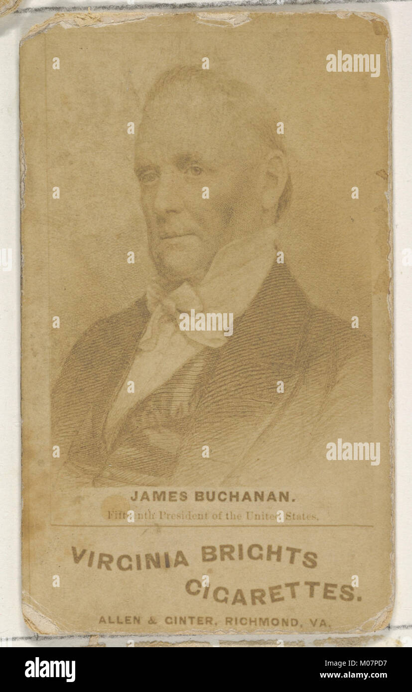 Presidents buchanan hi-res stock photography and images - Alamy