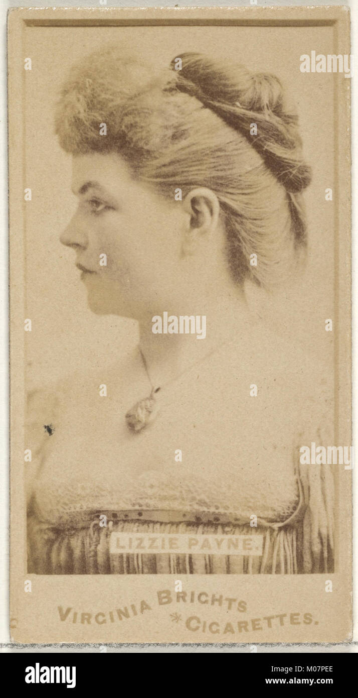 Lizzie Payne, from the Actors and Actresses series (N45, Type 1) for ...