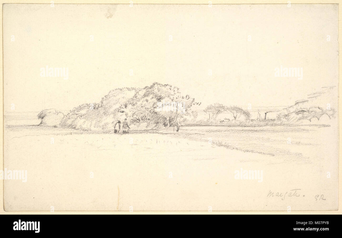 This landscape painting depicts the serene beauty of Margate ...