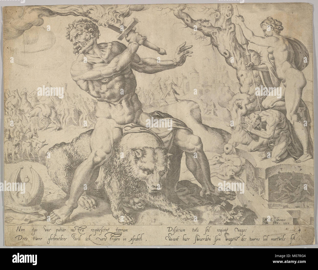 This work depicts Levi from the biblical series The Twelve Patriarchs ...