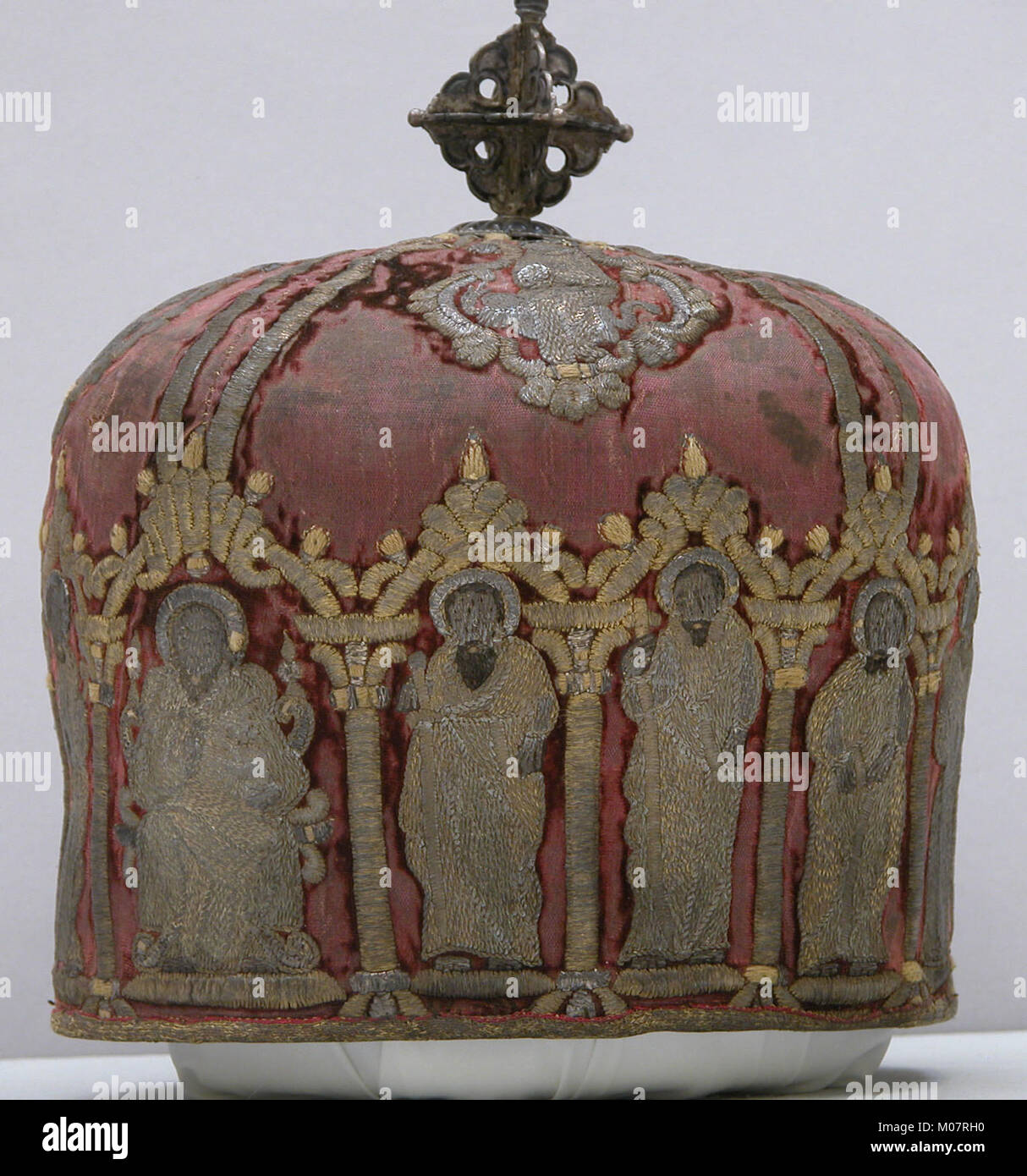 A miter, a ceremonial headdress for a priest, part of The Metropolitan ...