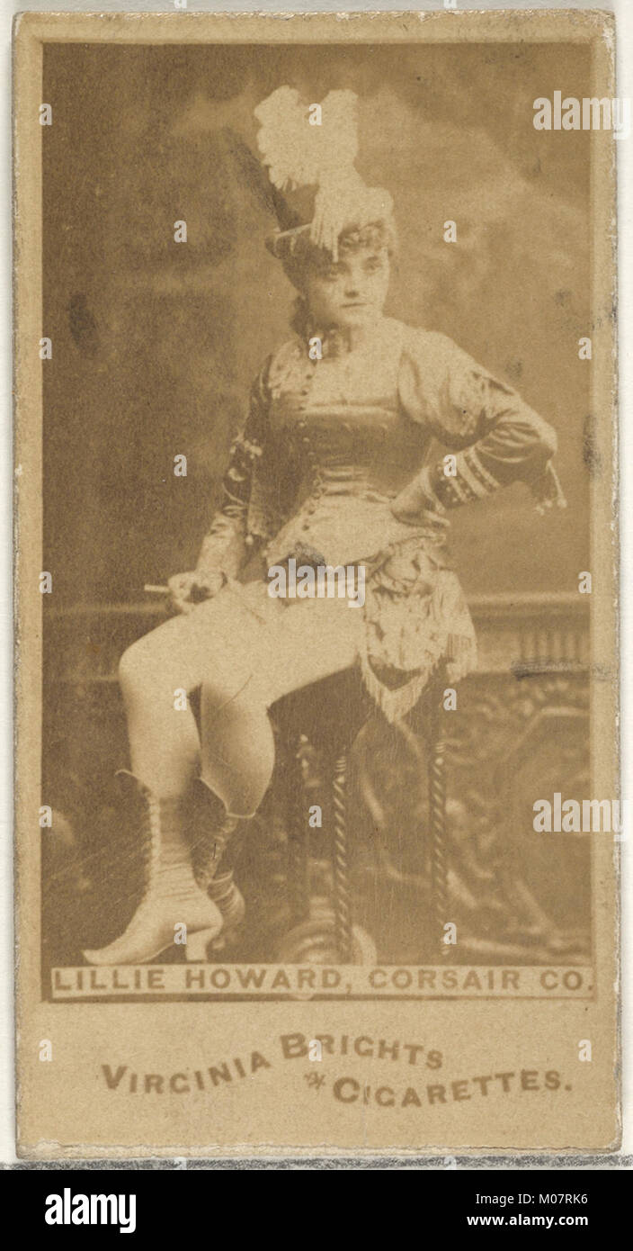 Lillie Howard, Corsair Co., from the Actors and Actresses series (N45 ...