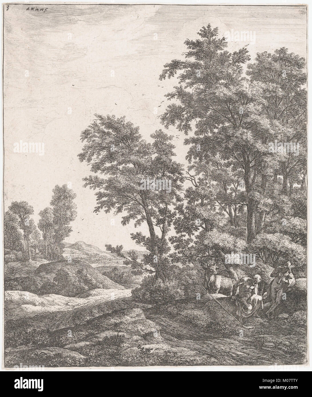 Landscape with mercury and argus hi-res stock photography and images ...