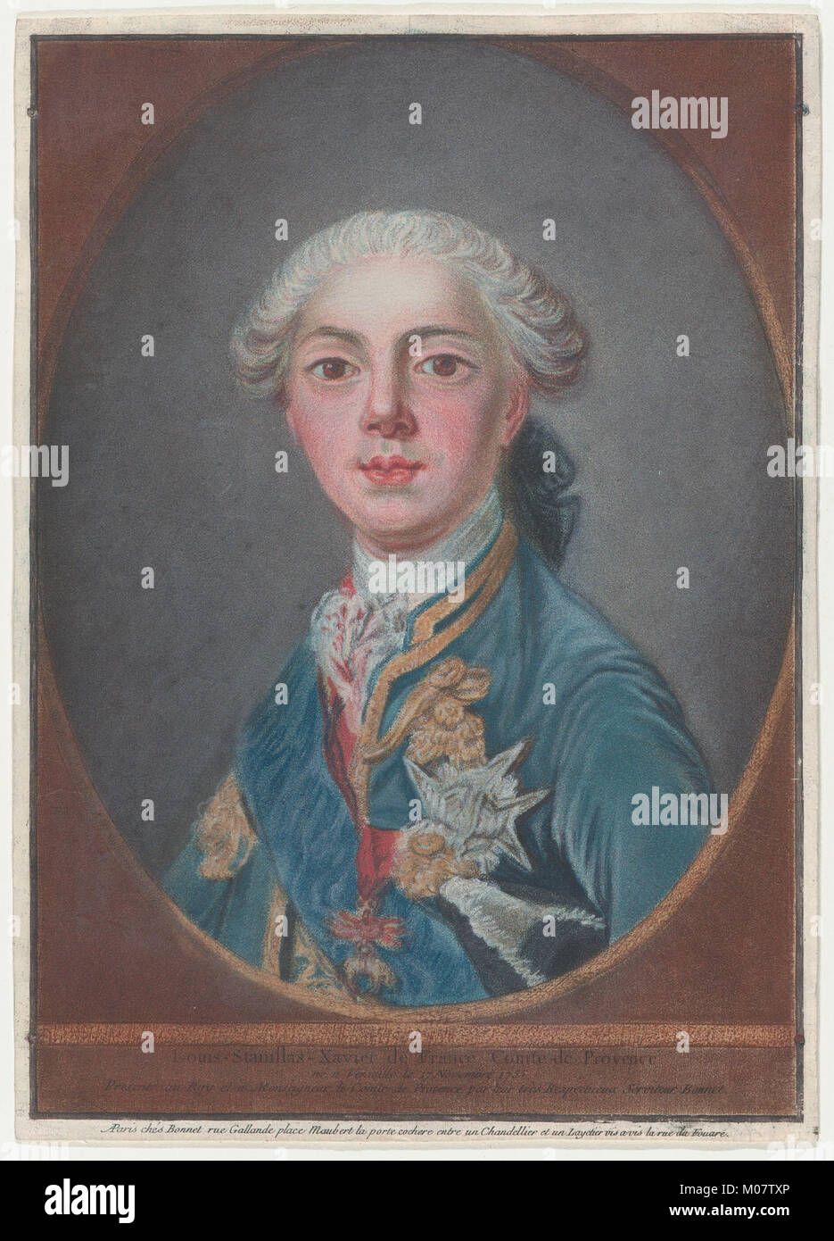 Louis stanislas xavier de france hi-res stock photography and images ...