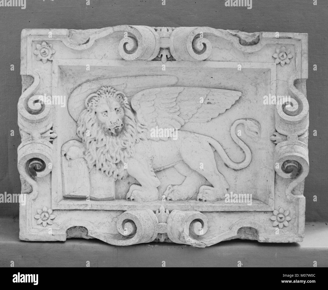 The lion mark Black and White Stock Photos & Images - Alamy