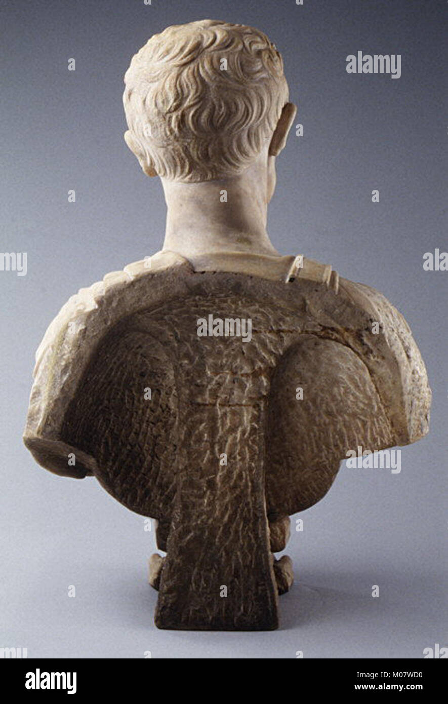 A portrait bust of Julius Caesar, one of Rome's most influential ...